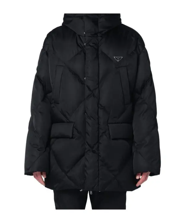 Prada Quilted Hooded Jacket