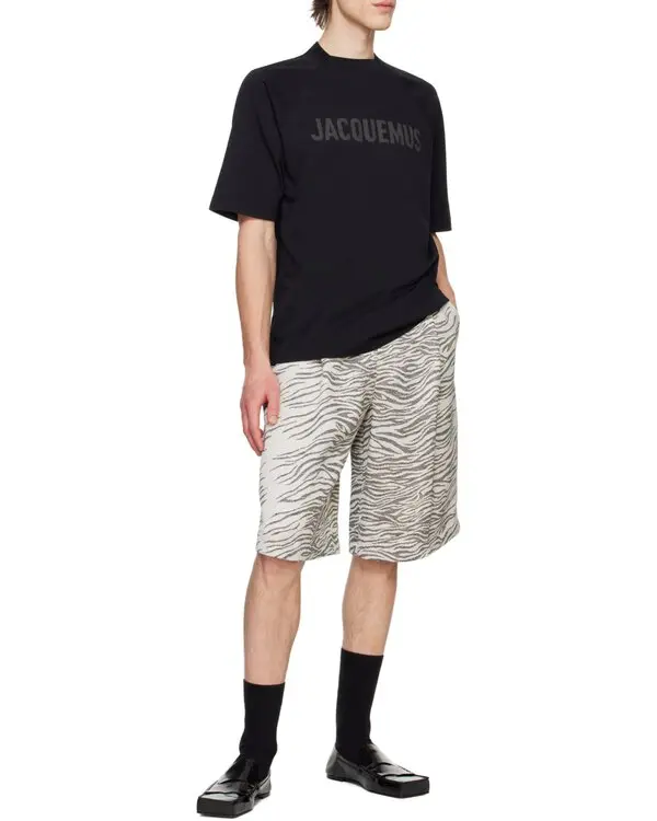 Jacquemus Logo Printed Crewneck T-shirt