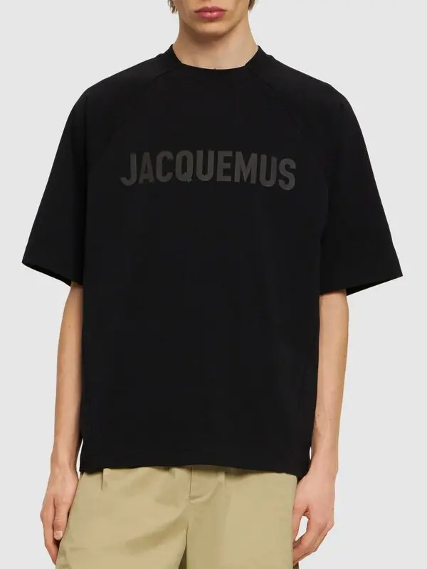 Jacquemus Logo Printed Crewneck T-shirt