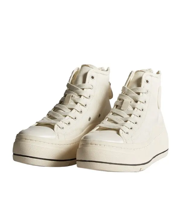 R13 Round-head High-top Casual Shoes