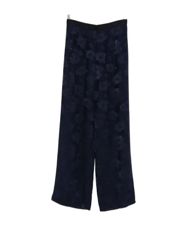 FORTE_FORTE Floral Trousers - Black
