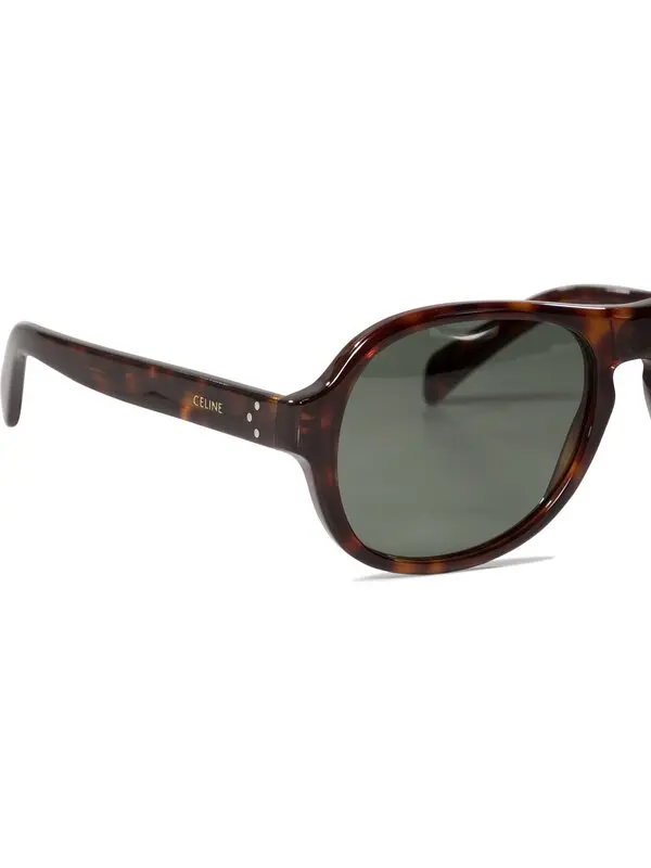 Celine Aviator Sunglasses With Logo