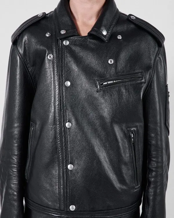 Prada Leather Biker Jacket