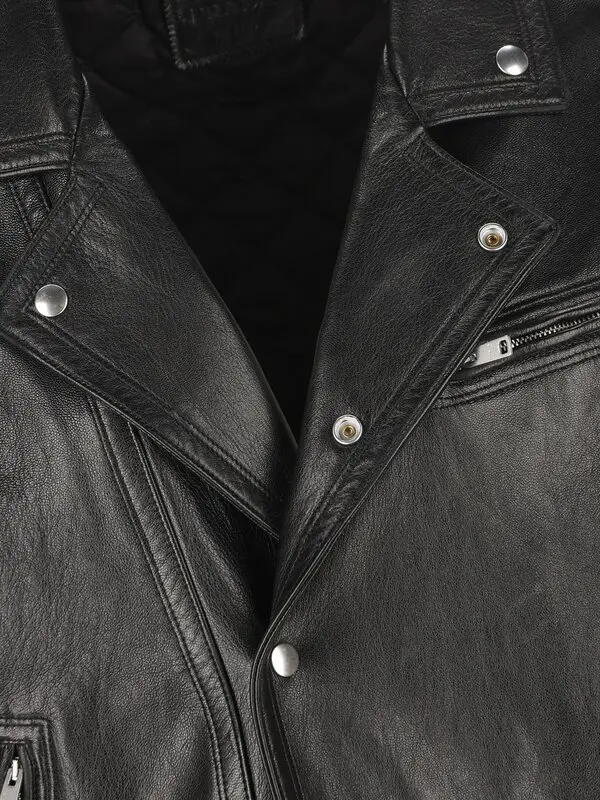 Prada Leather Biker Jacket