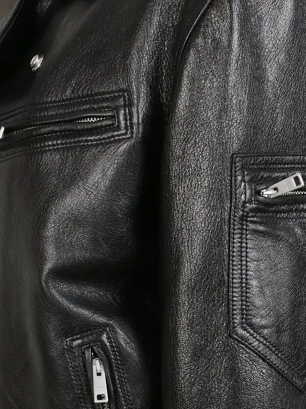 Prada Leather Biker Jacket