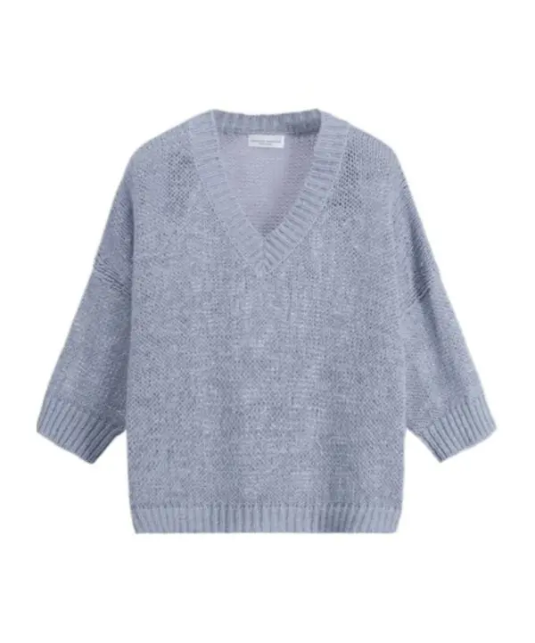 ROBERTO COLLINA V-neck Knitted Sweater