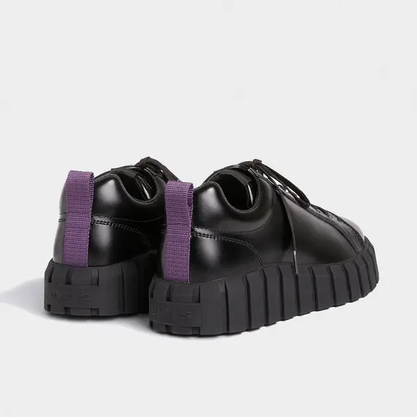 Eytys Odessa Leather Trainers - Black