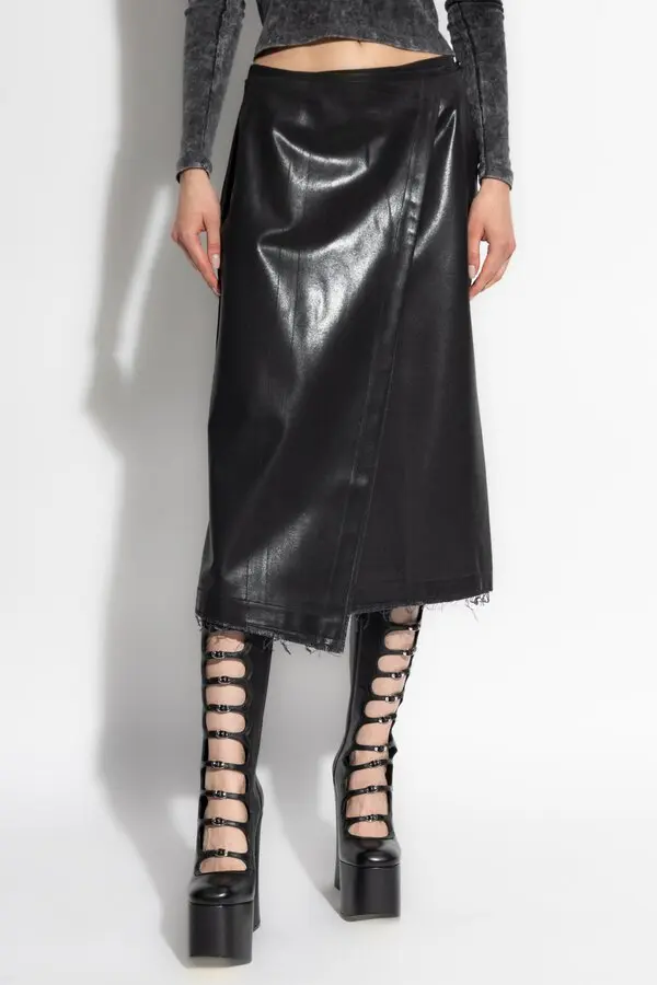 DIESEL® O-kessy-long-p1 Midi Wrap Skirt