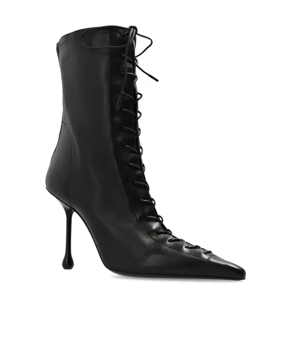 JIMMY CHOO Scarlett Pointed Toe Stiletto Ankle Boots