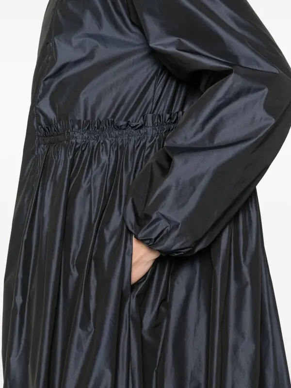 Herno Hooded Zip-up Parka - Black