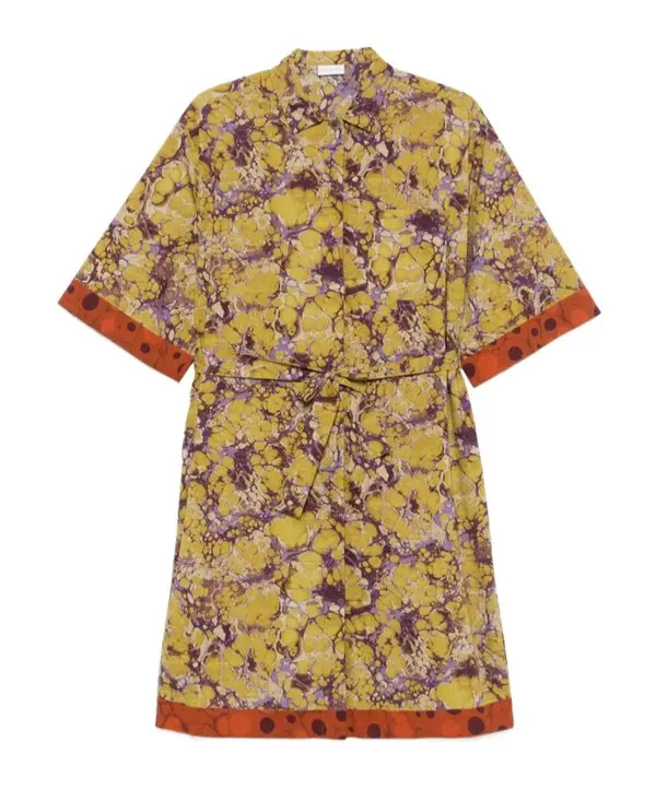 Dries Van Noten Floral-print Shirtdress
