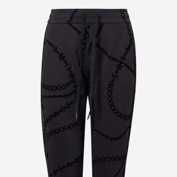 Versace Chain-printed Drawstring Track Pants