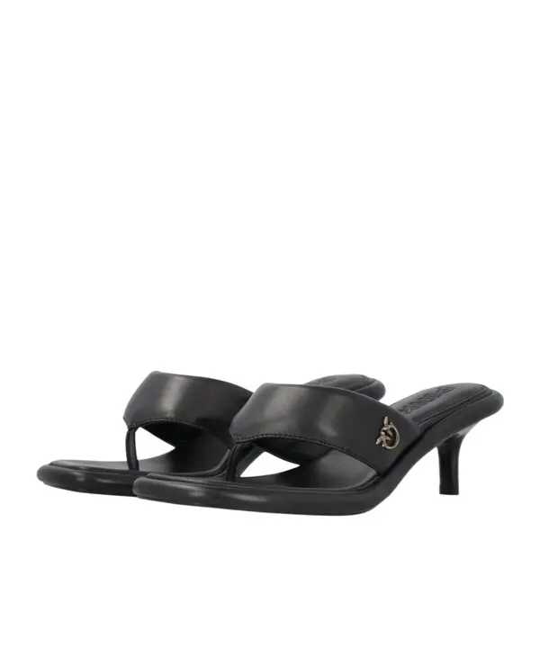 Pinko Love Birds Plaque Sandals