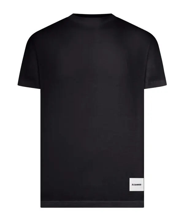 JIL SANDER Logo Patch Crewneck Pack Of Three T-shirt