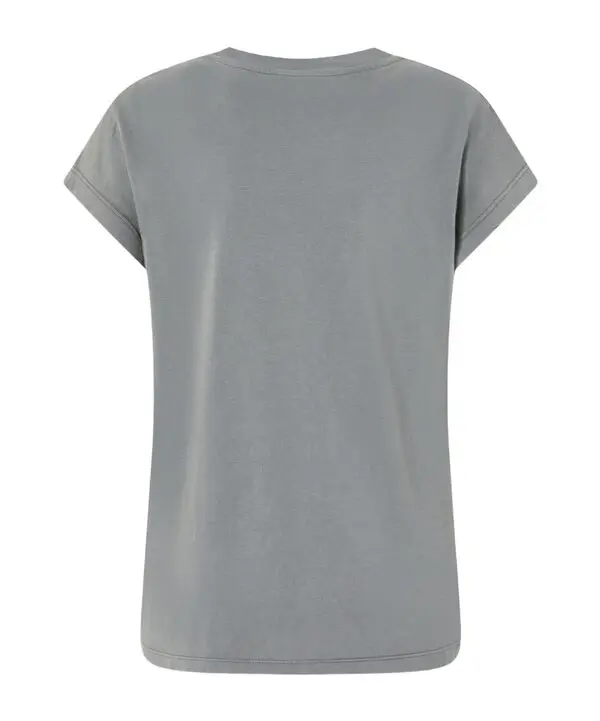 Pinko Biker Print T-shirt - Gray