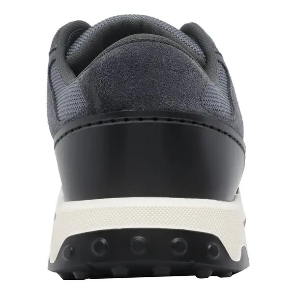 TOD'S Mesh Panelled Lace-up Sneakers - Black