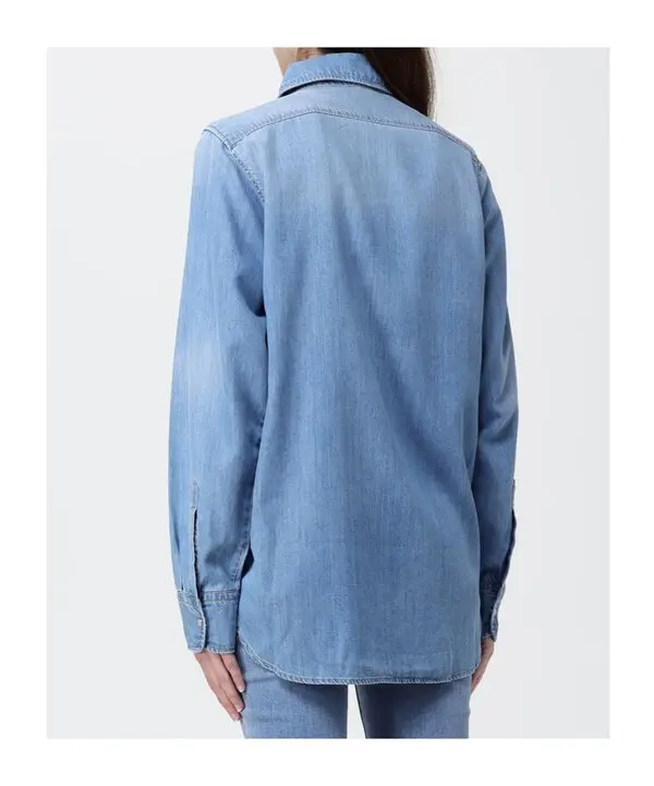 Liu Jo Long-sleeved Denim Shirt
