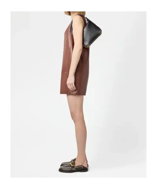 TOD'S Mini Studded Shoulder Bag - Black