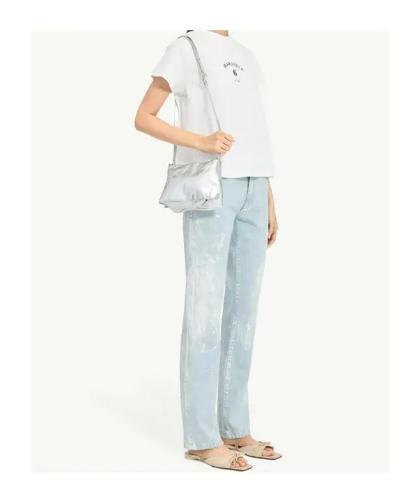 MAISON MARGIELA Short Sleeve Crewneck T-shirt With Logo