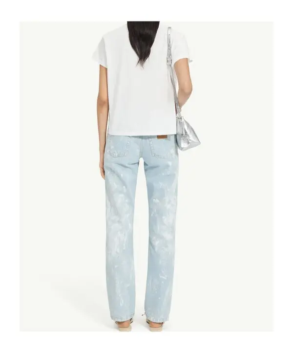 MAISON MARGIELA Short Sleeve Crewneck T-shirt With Logo