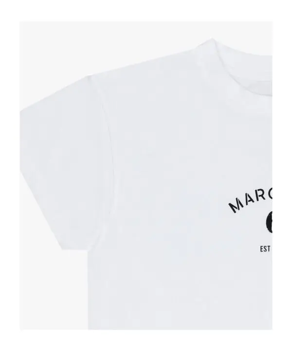 MAISON MARGIELA Signature Jersey T-shirt - White