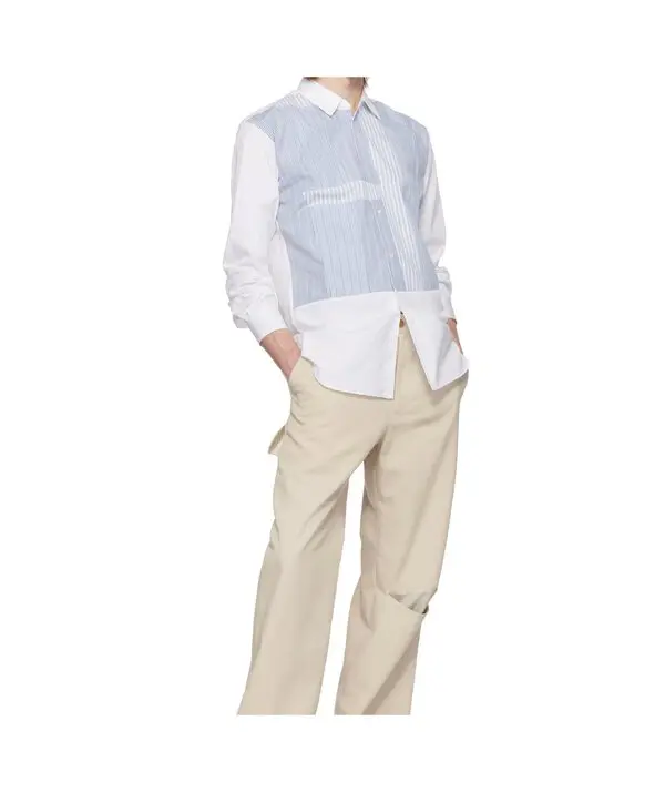 Comme Des Garçons Lapel Long Sleeve Shirt