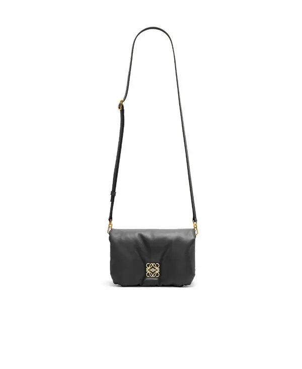 Loewe Mini Puffer Goya Bag In Shiny Nappa