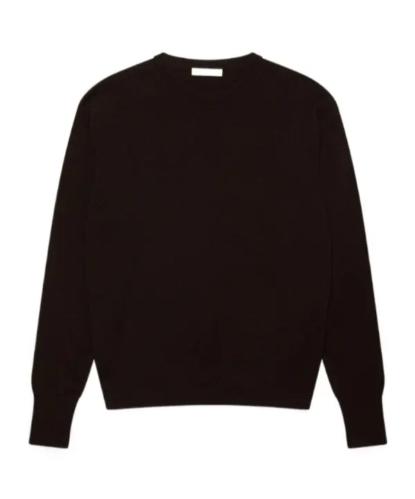 LEMAIRE Crew Neck Sweater - Ebony