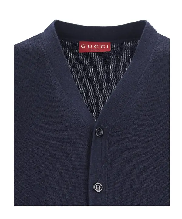 Gucci V-neck Buttoned Cardigan