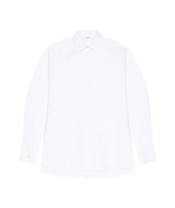 Givenchy Paris Logo Long-sleeved Shirt - White