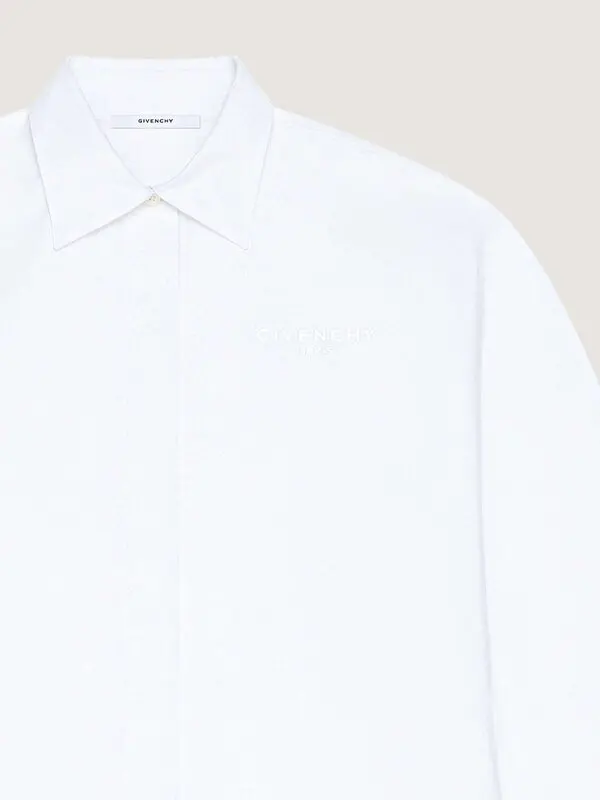 Givenchy Paris Logo Long-sleeved Shirt