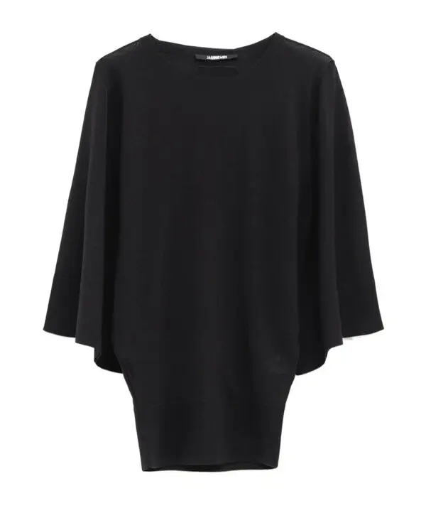 Jacquemus Mananco Round-neck Sweater - Black