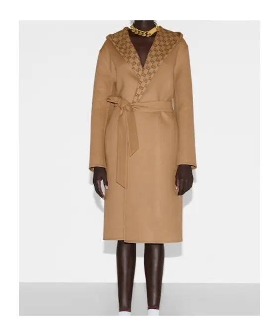 Gucci Reversible Gg Logo Coat