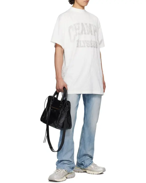 Balenciaga Low-rise Faded Jeans