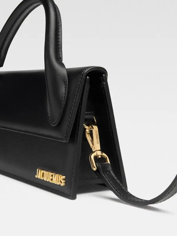 Jacquemus Le Chiquito Long Top Handle Bag - Black