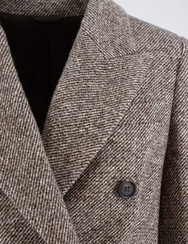 Brunello Cucinelli Double-breasted Peak Lapel Blazer
