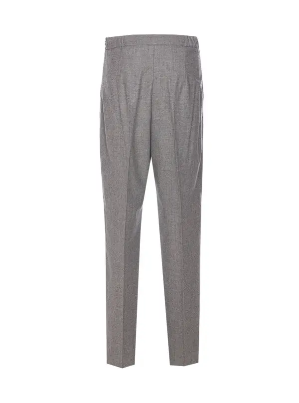Max Mara Gitti Drawstring Trousers - Gray