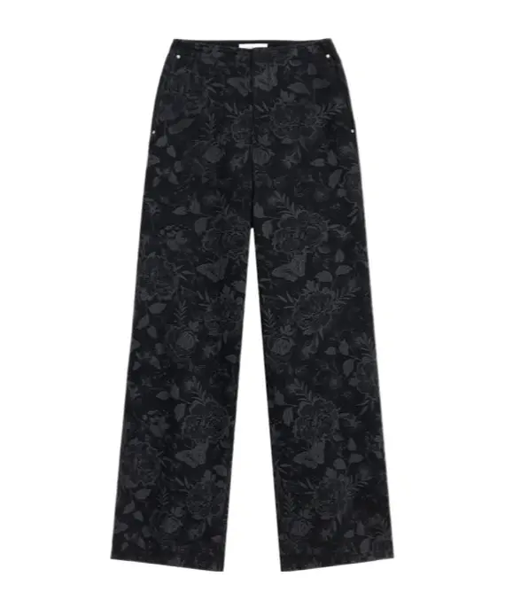 Blumarine Laser-print Wide-leg Trousers