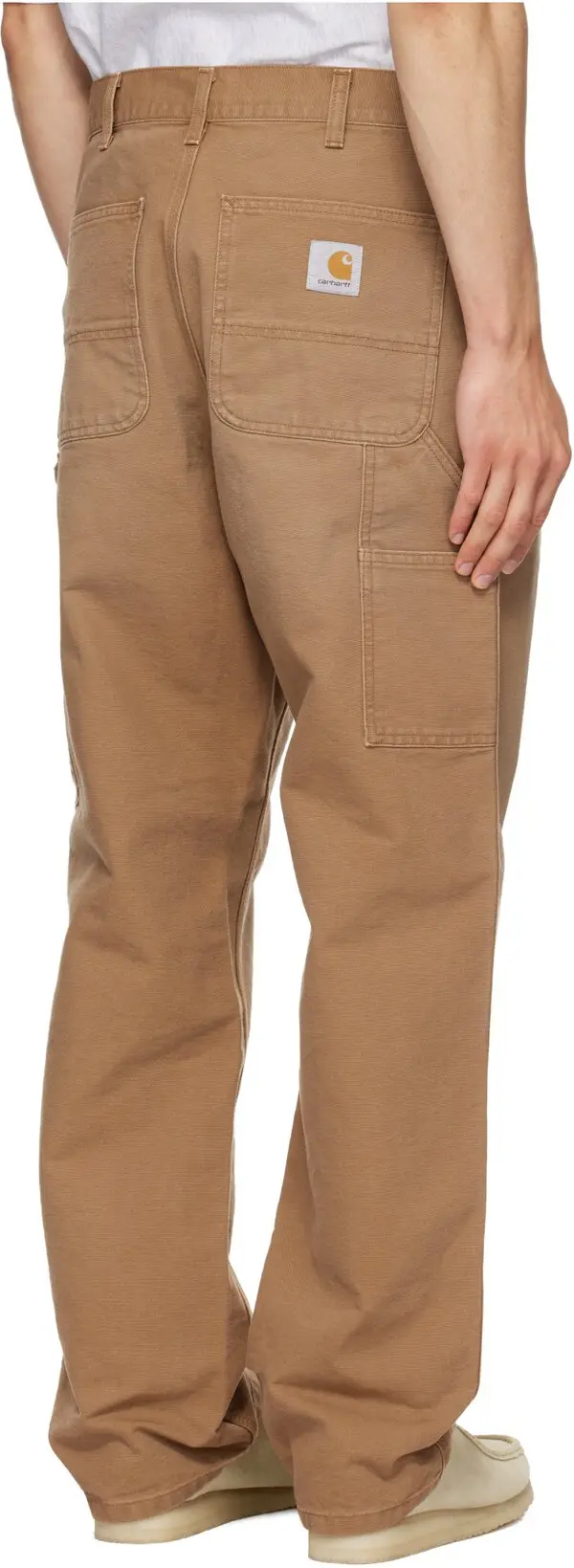 Carhartt Work In Progress Patch Detail Trousers - Brown