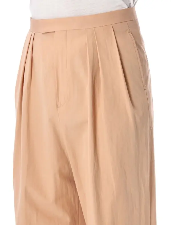 Dries Van Noten Pleated Wide-leg Trousers