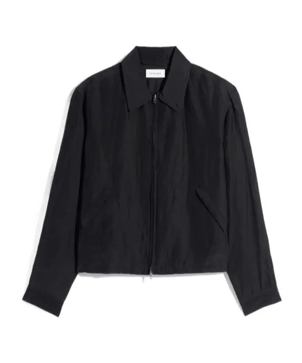 LEMAIRE Short Blouson Jacket - Black