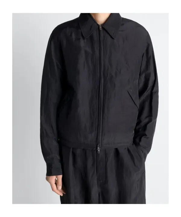 LEMAIRE Short Blouson Jacket - Black