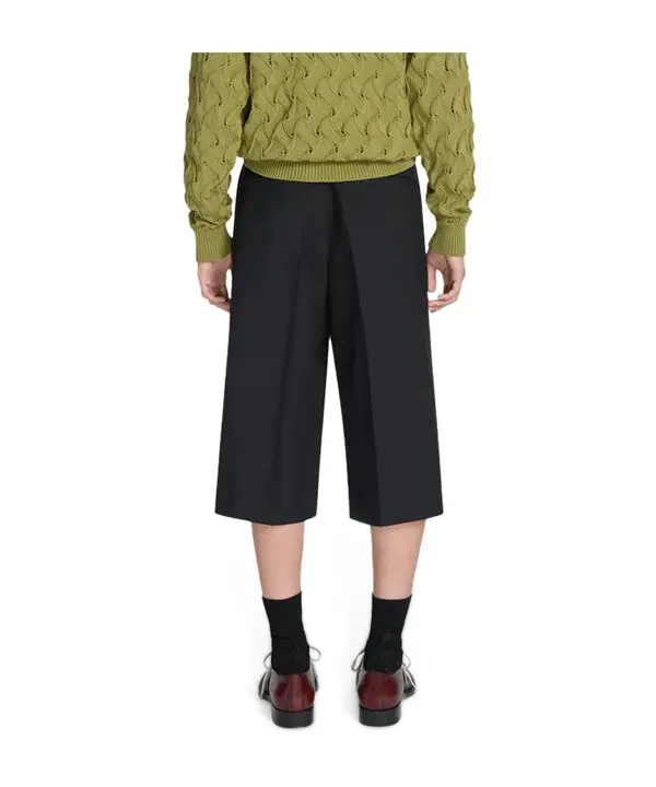 Dries Van Noten Belted Pleated Shorts