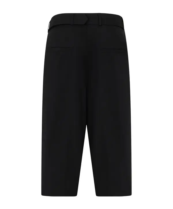 Dries Van Noten Belted Pleated Shorts