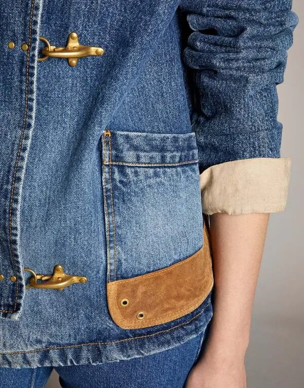 FAY Hook-closure Denim Jacket