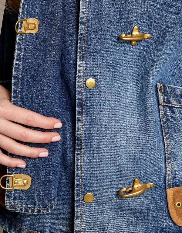 FAY Hook-closure Denim Jacket