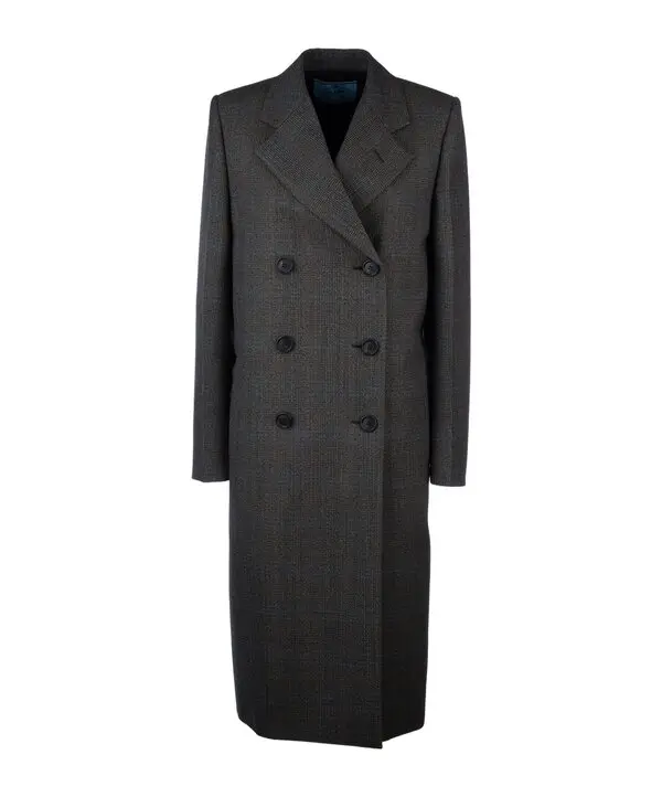 Prada Wool Coat - Black