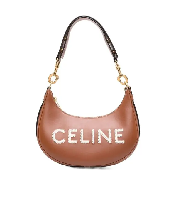 Celine Logo Shoulder Bag