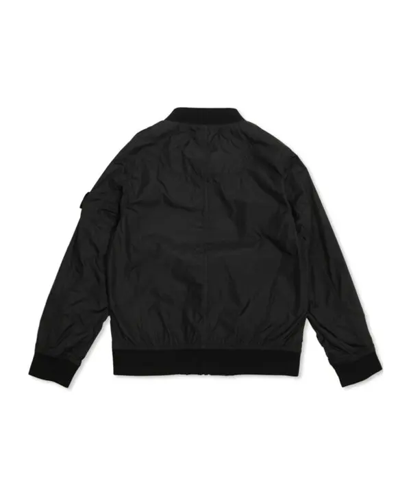Stone Island Compass-badge Bomber Jacket - Black