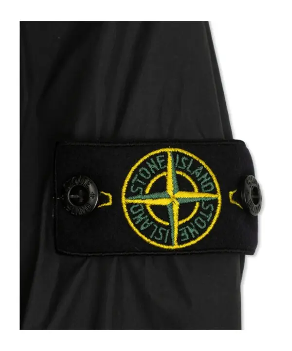 Stone Island Compass-badge Bomber Jacket - Black
